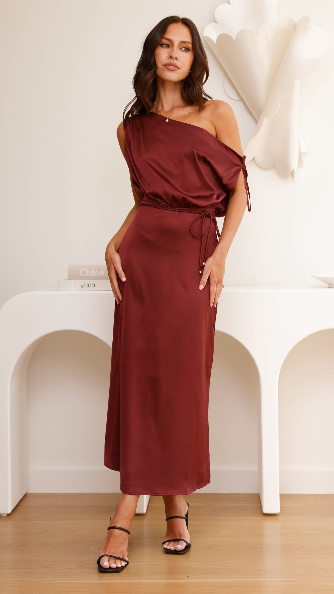 Prudence Maxi Dress - Wine - Buy Women's Dresses - Billy J