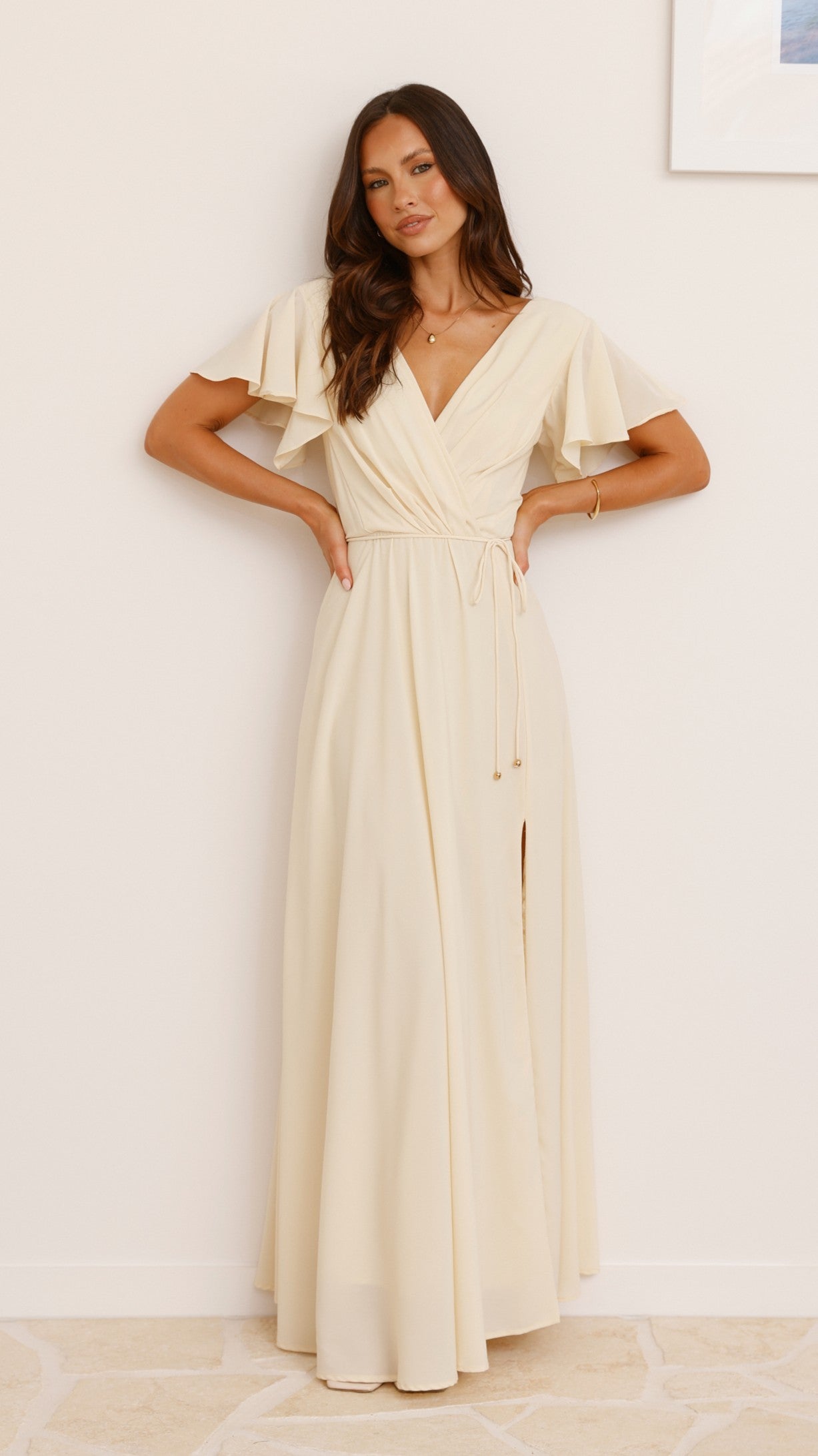 Charlize Maxi Dress - Yellow - Buy Women's Maxi Dresses - Billy J
