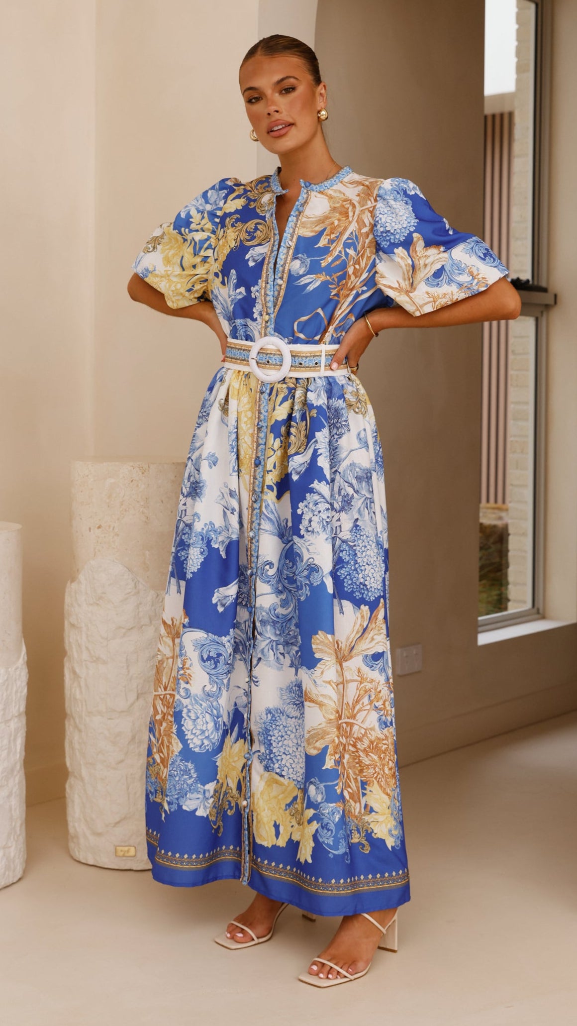 Vania Maxi Dress - Blue Doll - Buy Women's Dresses - Billy J