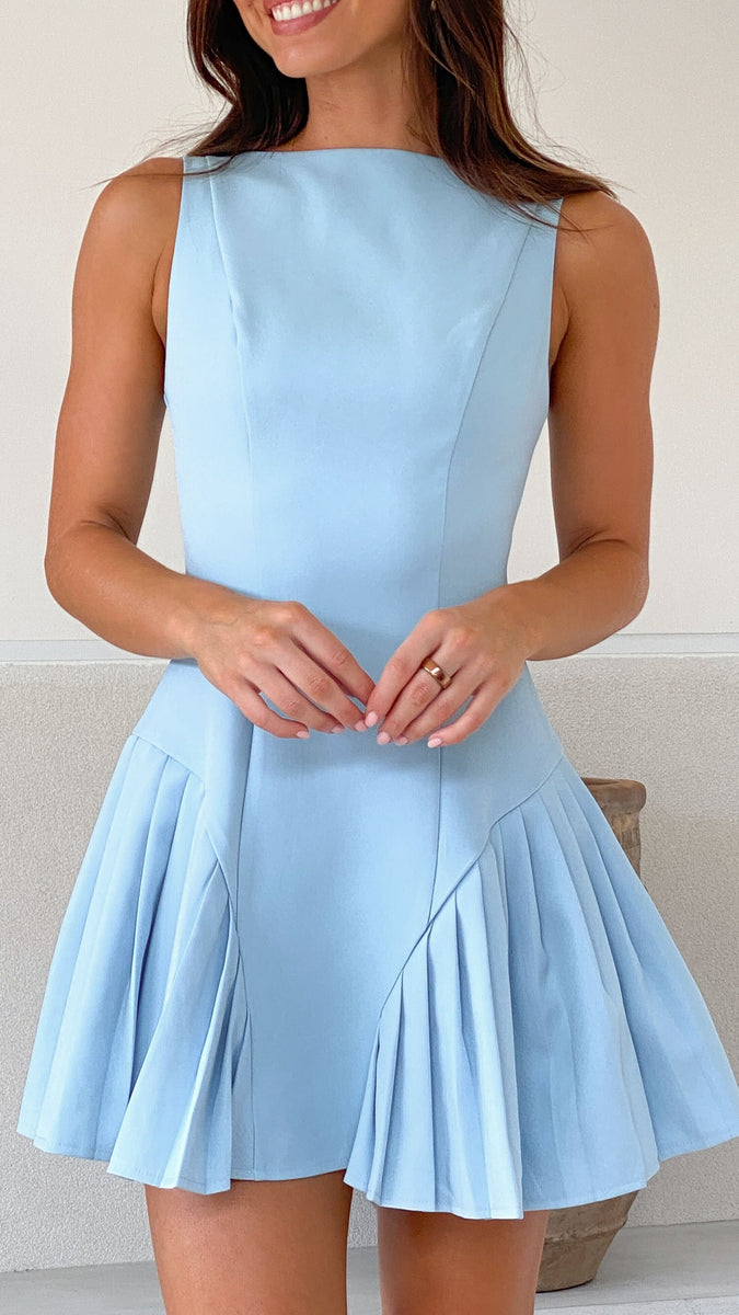 Yesim Mini Dress - Blue - Buy Women's Dresses - Billy J