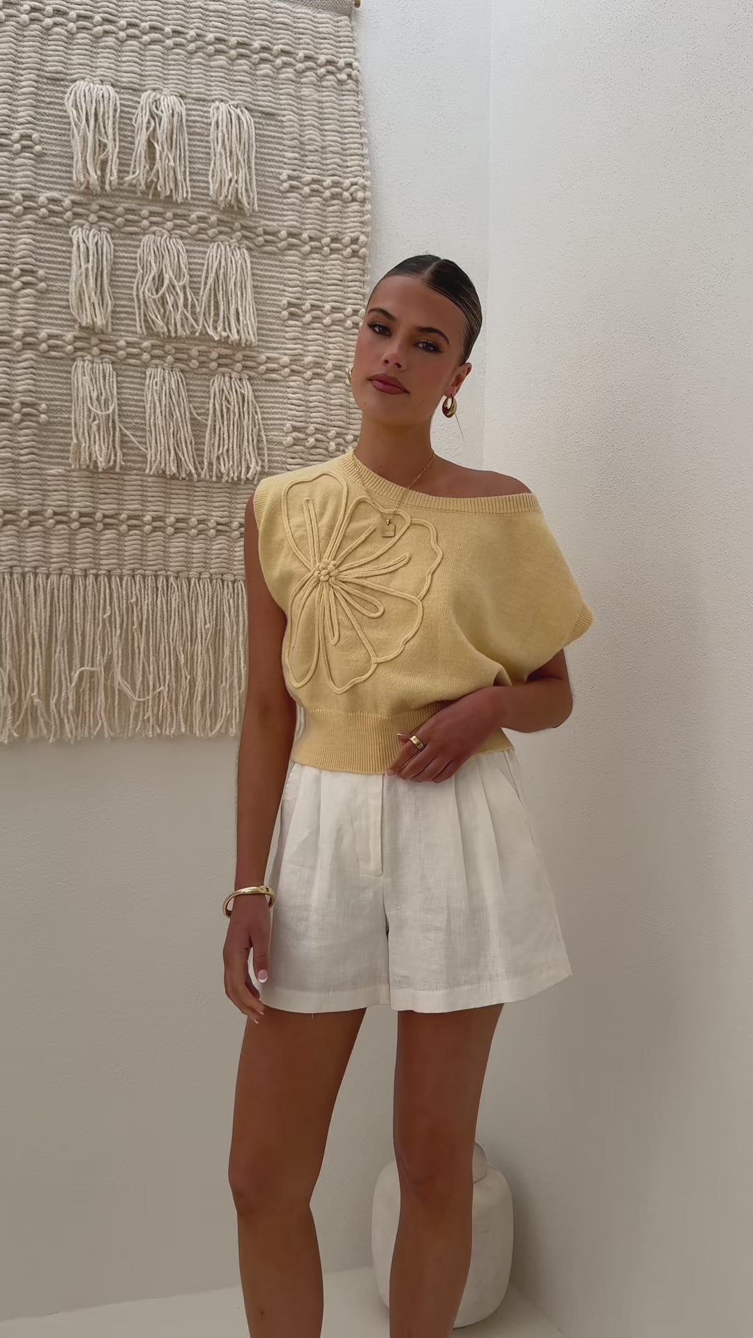 Amity Top - Yellow - Buy Women's Tops - Billy J