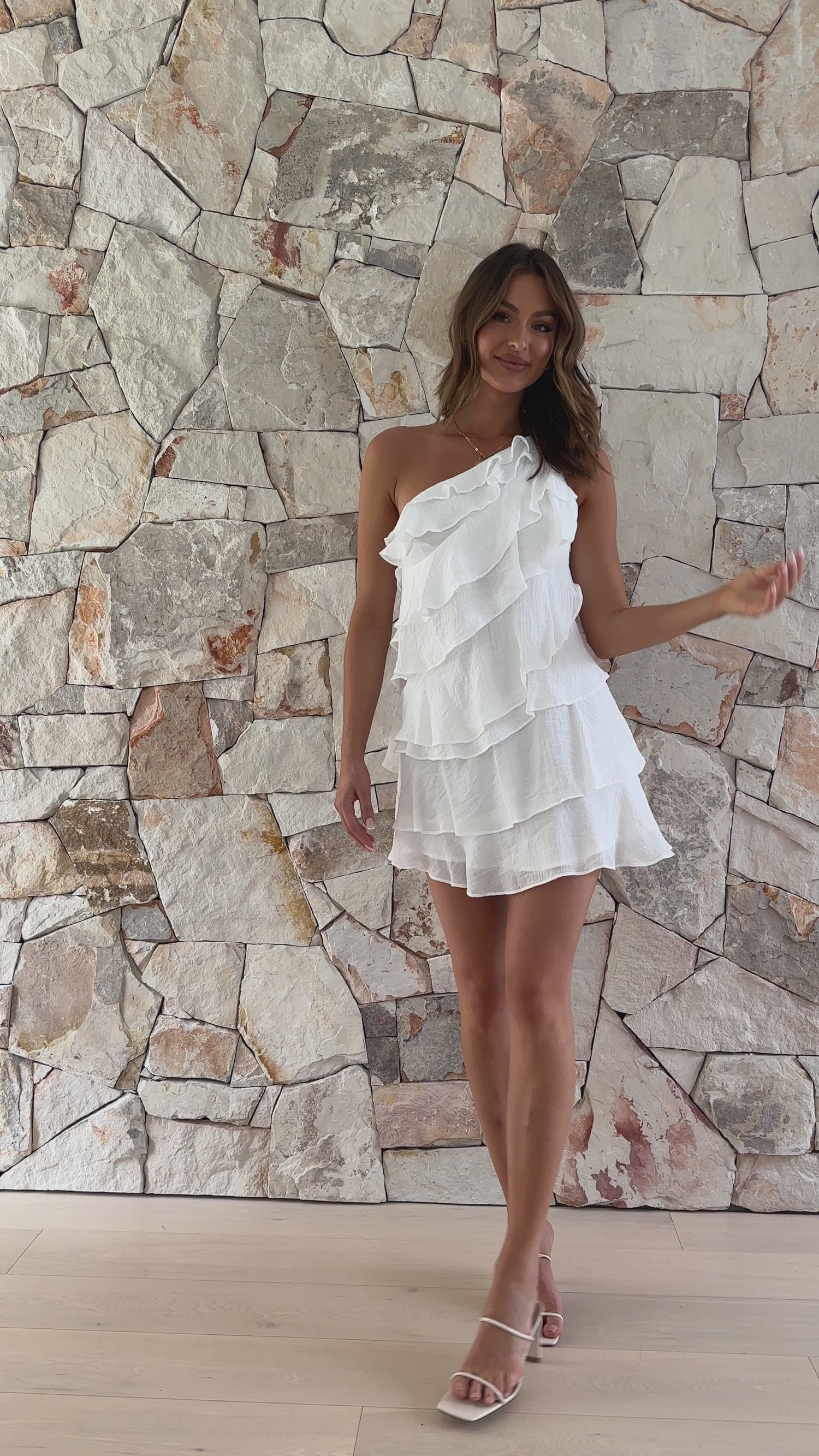 Cassidi Mini Dress - White - Buy Women's Dresses - Billy J