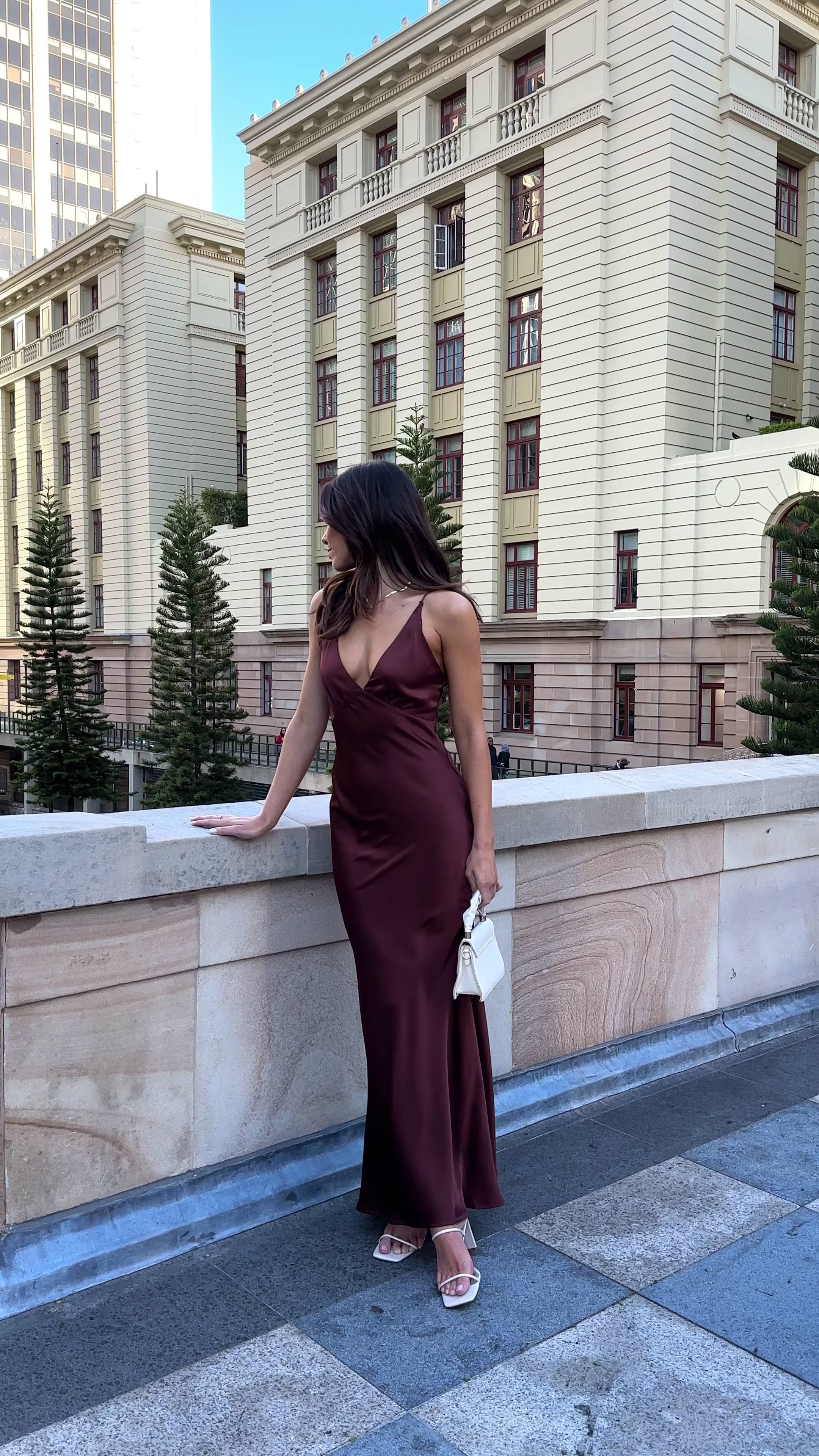 Ziah Maxi Dress - Brown - Buy Women's Dresses - Billy J