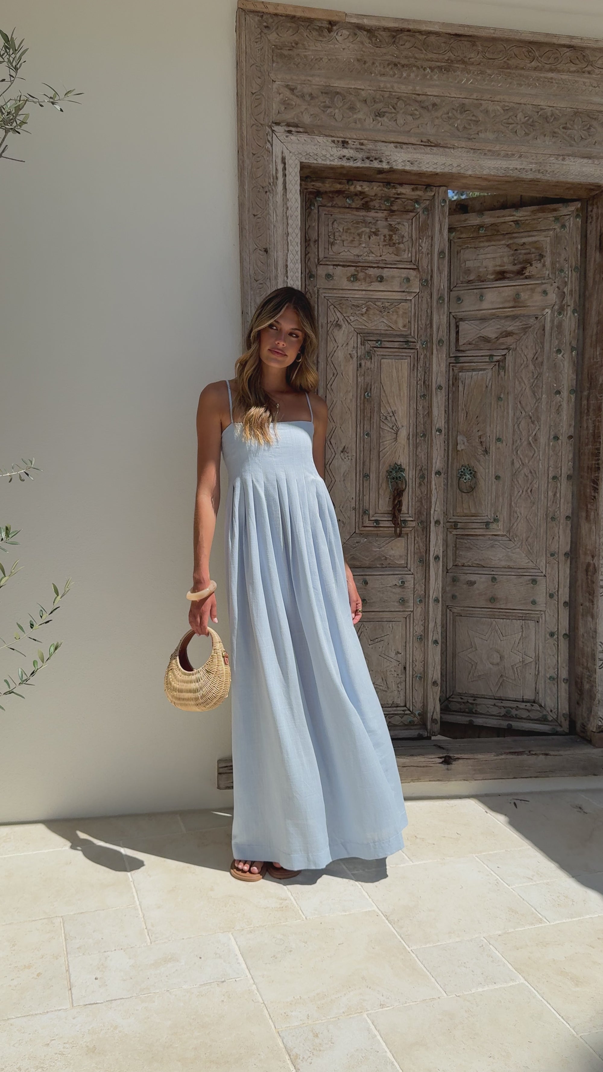 Pippy Maxi Dress - Blue - Buy Women's Dresses - Billy J