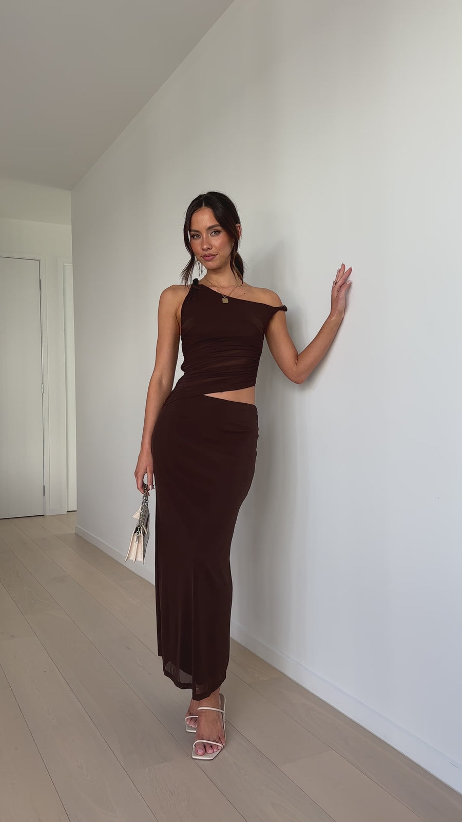 Iantha Maxi Dress - Chocolate - Buy Women's Dresses - Billy J