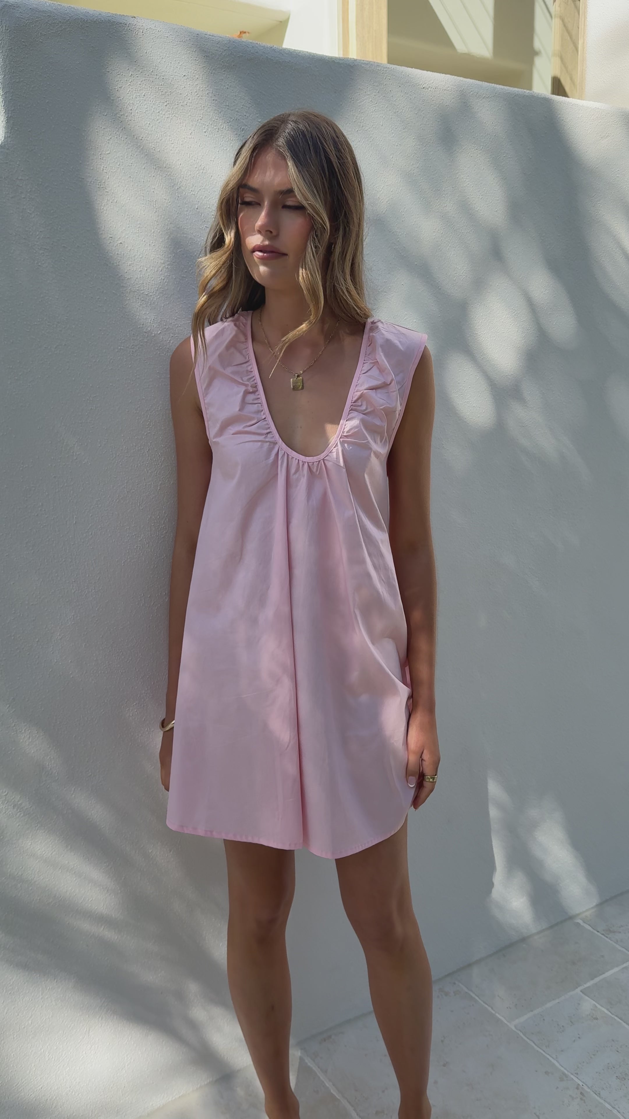 Vanessa Mini Dress - Pink - Buy Women's Mini Dresses - Billy J