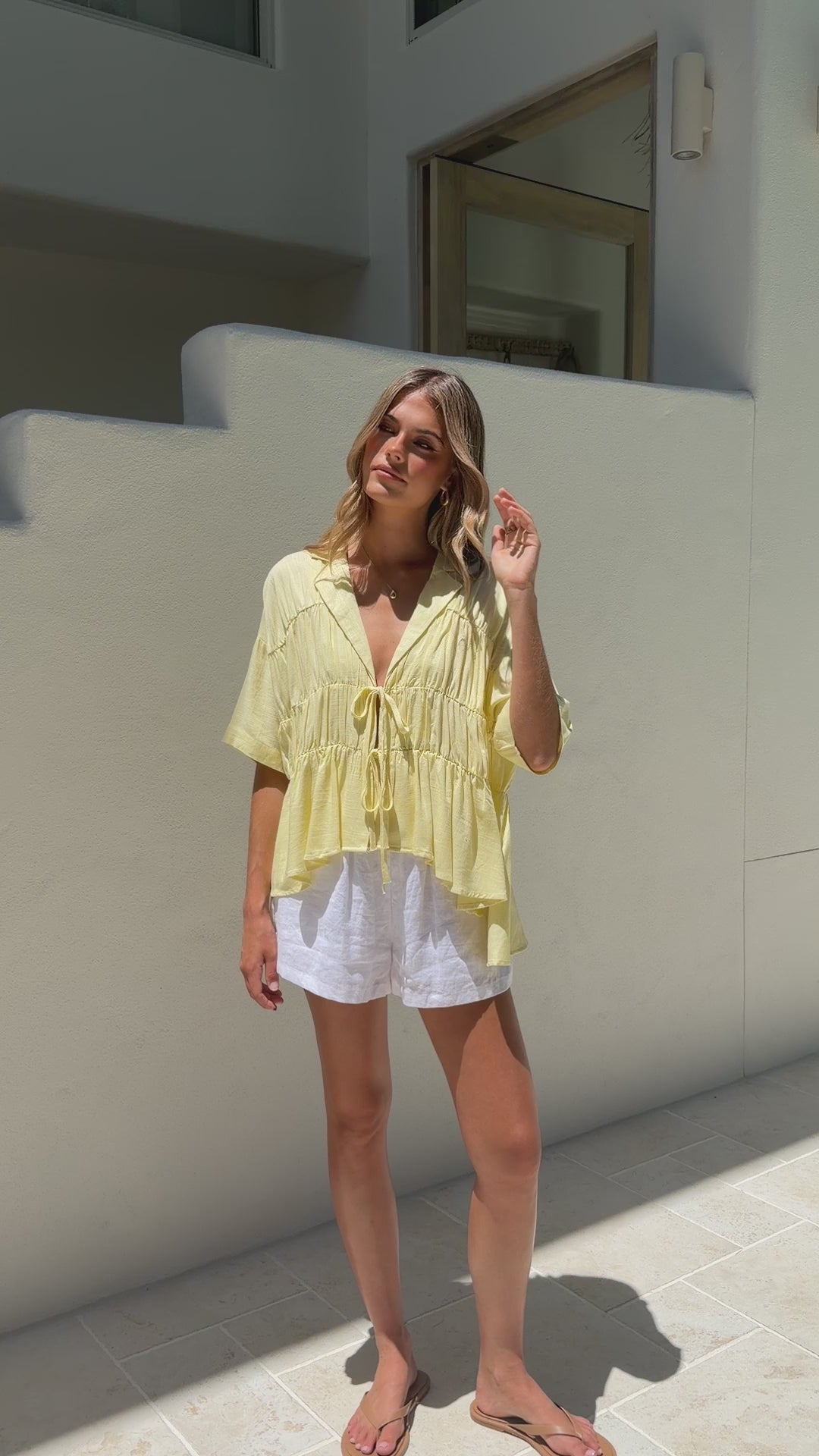 Kailey Top - Yellow - Buy Women's Tops - Billy J