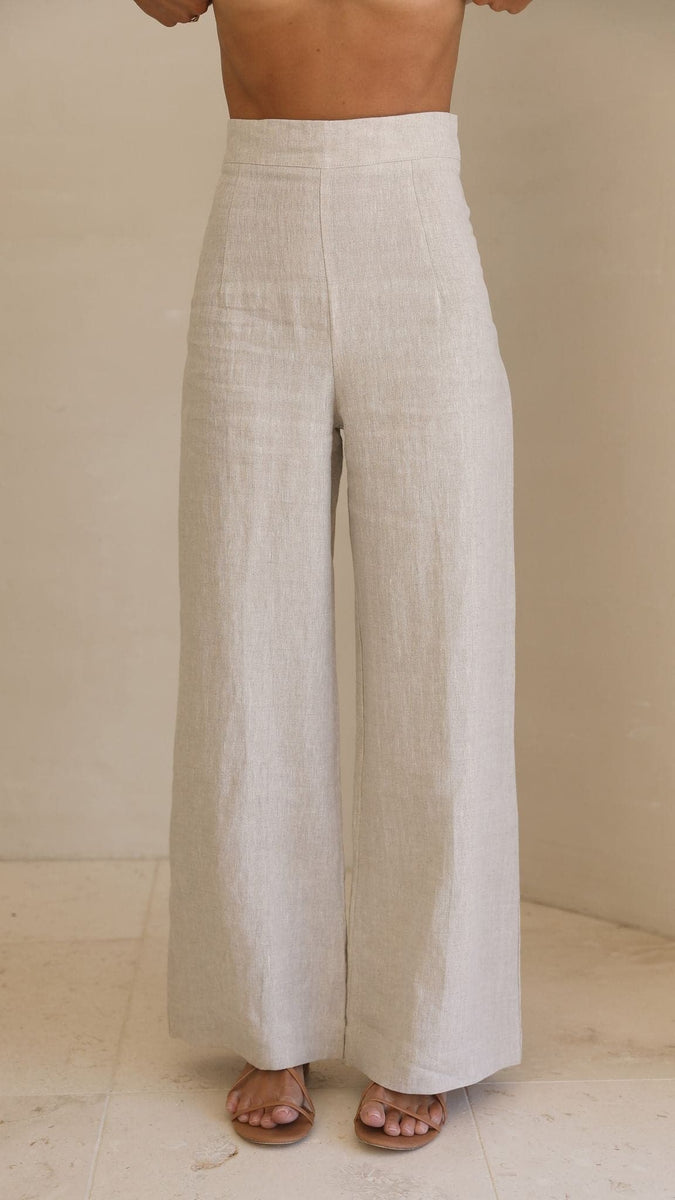 Karah Pants - Oatmeal - Buy Women's Pants - Billy J